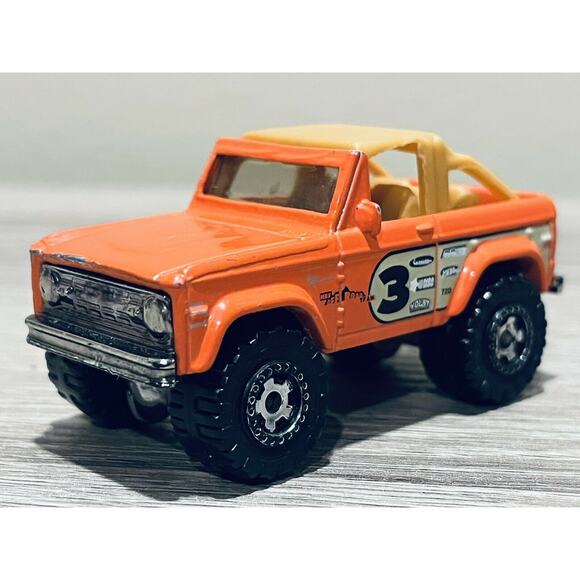 MATCHBOX | Toys | Matchbox 206 72 Ford Bronco Soft Top Orange | Poshmark